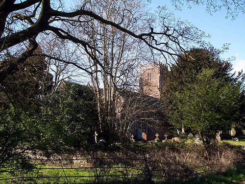 Churchyard, April 2009 | Powderham Church