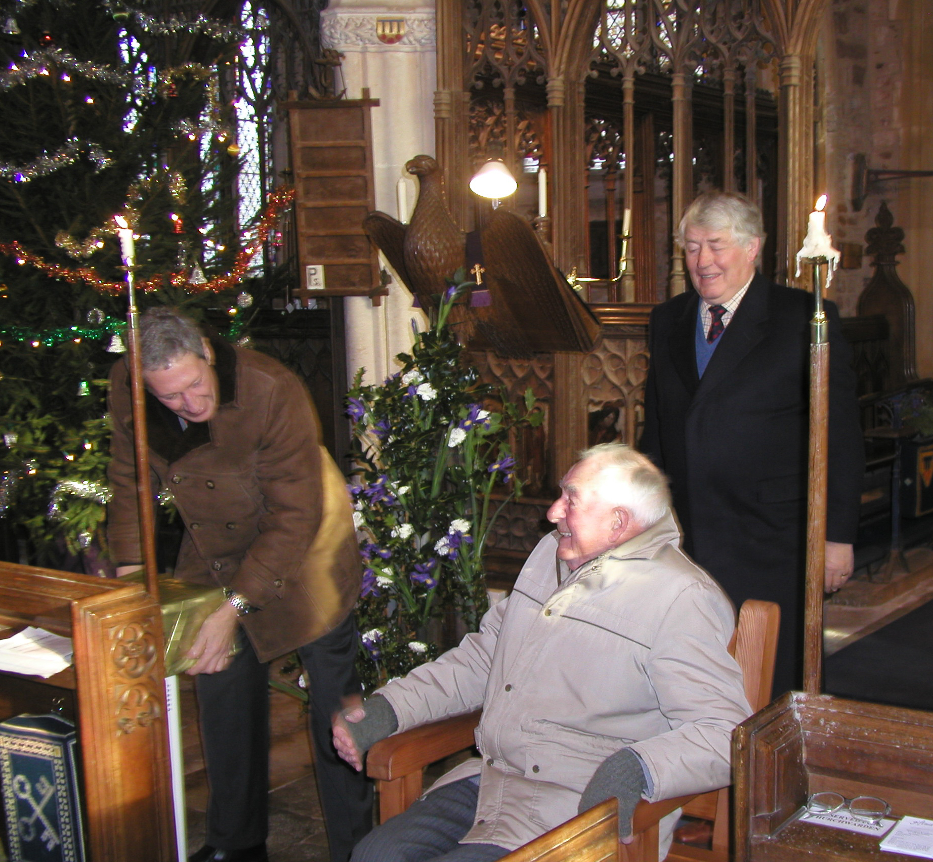 Readers at Carol Service (2009) | Powderham Church